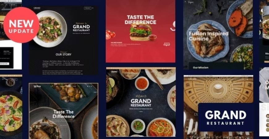 Grand Restaurant nulled theme 7.0.7 Free Download - Nulled REPO